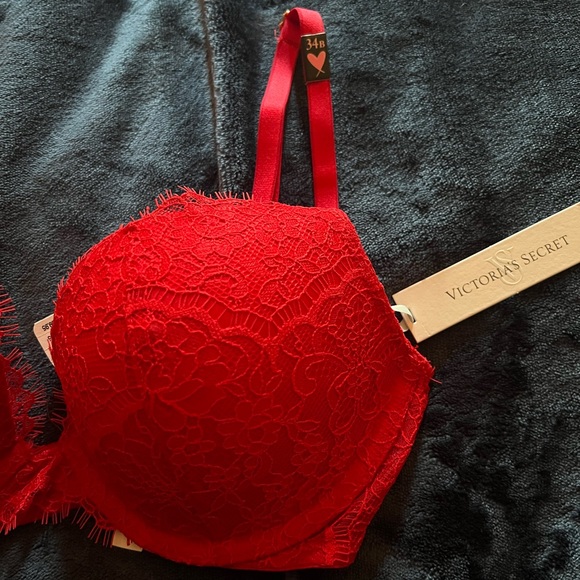 Victoria's Secret | Intimates & Sleepwear | Brand New Vs Lace Pushup ...